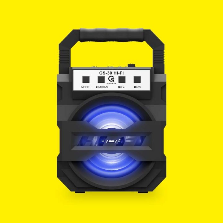 G-Power Speaker Bluetooth GS-30 HIFI | Lazada Indonesia