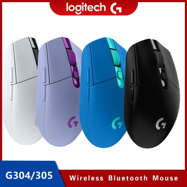 Logitech G304 G305เมาส์เล่นเกมไวไฟอุปกรณ์ต่อพ่วงที่สามารถตั้งโปรแกรมได้เมาส์สำหรับโน้ตบุคโต๊ะ ...