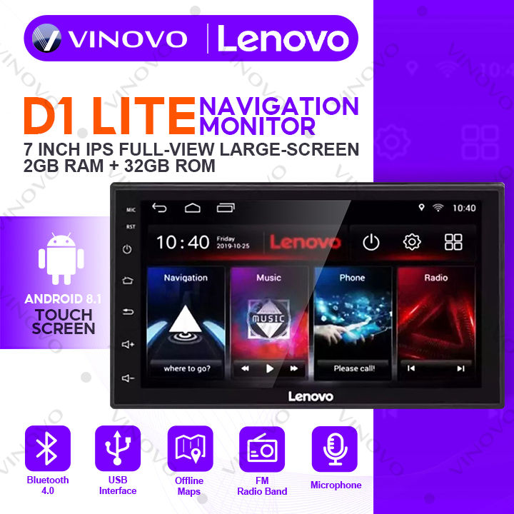 Lenovo D1 10.1 inch 360° Panoramic Navigation Machine IPS full-view ...