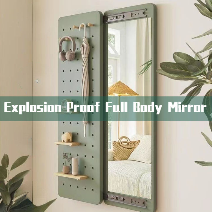 ZY-Life Minimal Modern Storage Invisible Dressing Mirror Household ...