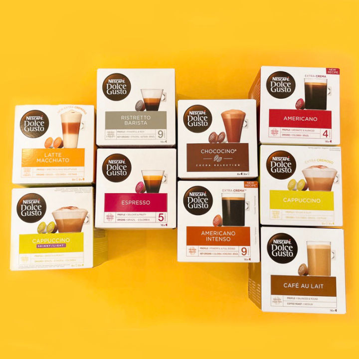 BEST- Nescafe Dolce Gusto Pods / Capsules | Lazada PH