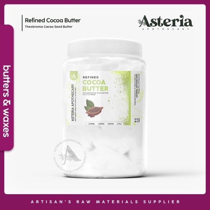 Cocoa Butter Deodorized & Refined 250g / 500g / 1Kg - Asteria ...