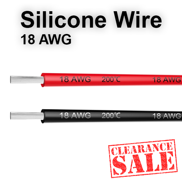 Silicone Wire 18 Awg - Ultra Flexible, Temperature Resistance ...