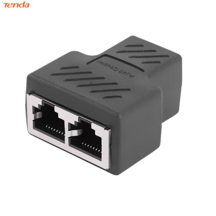 1 untuk 2 Cara-Cara RJ45 Rangkaian Ethernet Kepala Lan Kabel Wanita ...