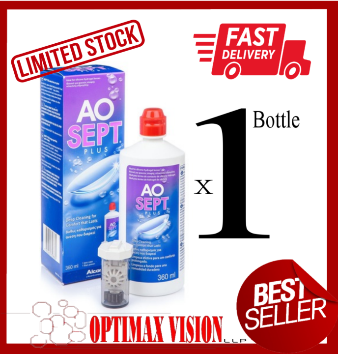 AOSept Plus Cleaning Disinfecting Solution 1 X 360ML (Expiry 2026/09) | Lazada Singapore