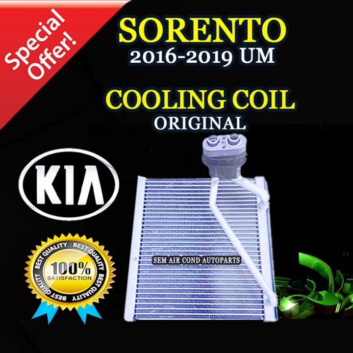 KIA SORENTO 2016-2019 YEAR UM ORIGINAL COOLING COIL/ EVAPORATOR (CAR ...