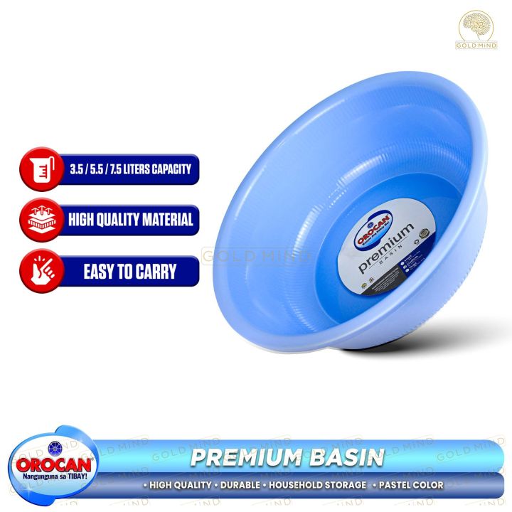 Orocan Premium Basin PLANGGANA (Blue,Green,White) 28 cm,33cm | Lazada PH