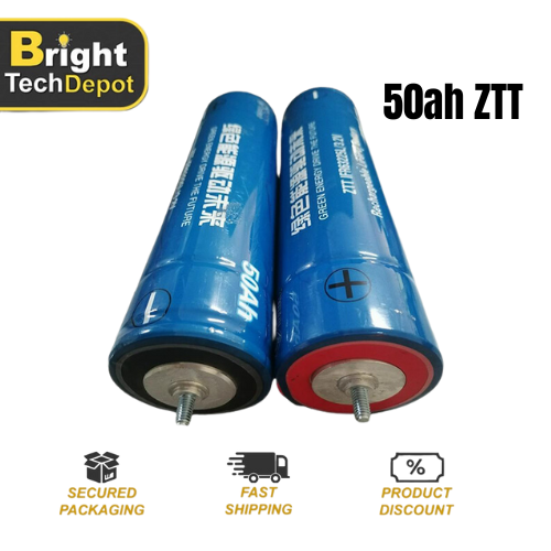 Bright Tech Depot- 3.2V ZTT 50AH - Lifepo4 portable heavy duty Battery ...