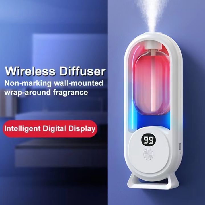 【Ready Stock】Automatic Aroma Diffuser Rechargeable Air Freshener Spray ...