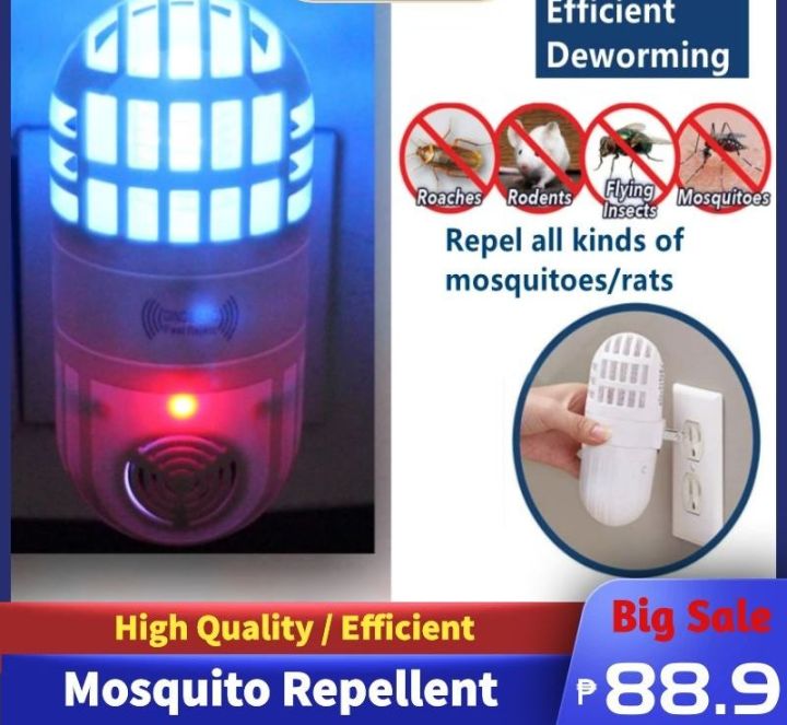 AUTHENTIC ATOMIC ZAPPER MOSQUITO KILLER NEW ULTRASONIC MOSQUITO KILLER ...