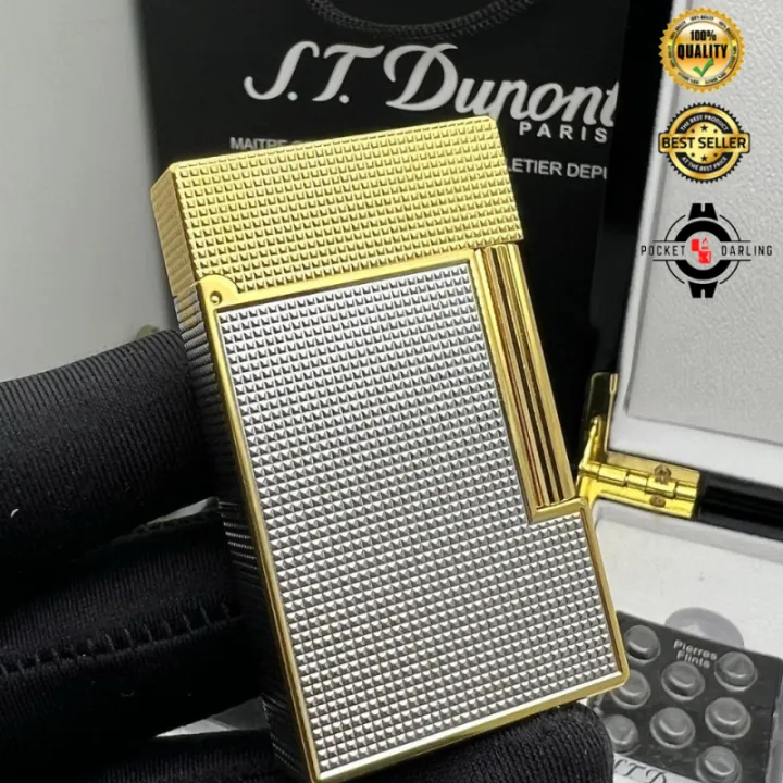 S.T Dupont Pure Material lighter Diamond Pattern | Lazada