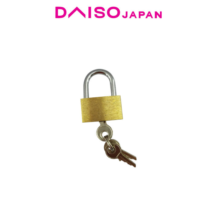 Daiso Standard-type Small Padlock (30mm) | Lazada PH