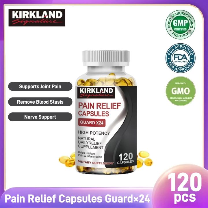 KIRKLAND Pain Relief Capsule Support Joint Pain Anti Inflammatory ...