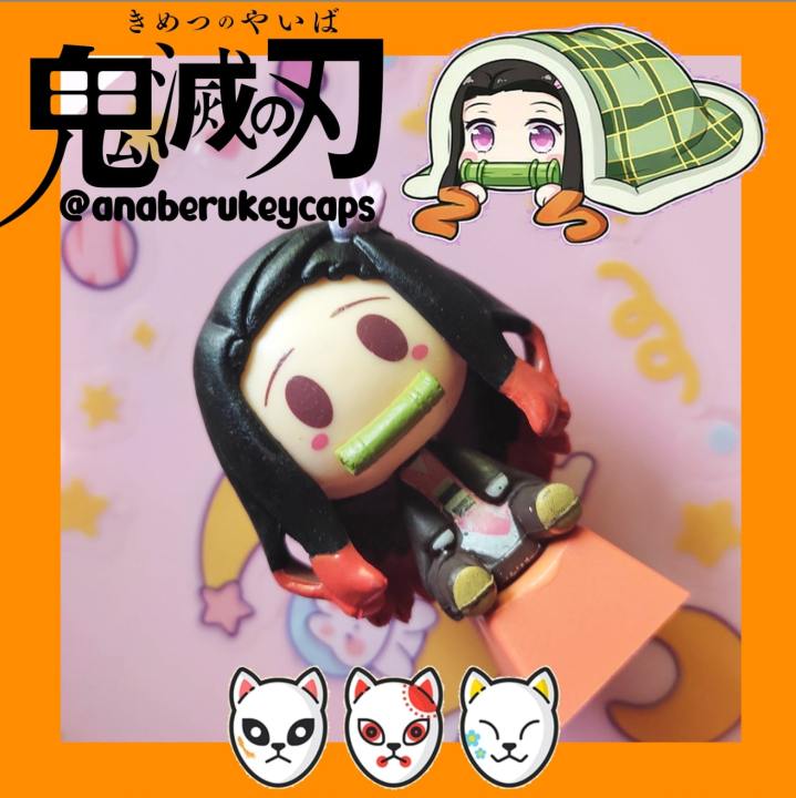 Demon Slayer Nezuko Keycaps | Lazada PH