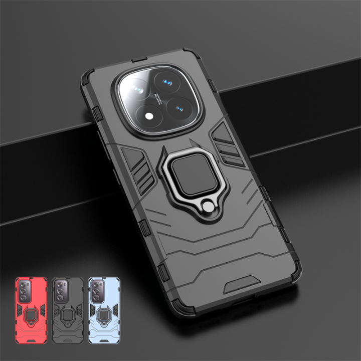 For Xiaomi Redmi Note 14 Pro Plus 5G Case Ring Holder Armor Shockproof ...