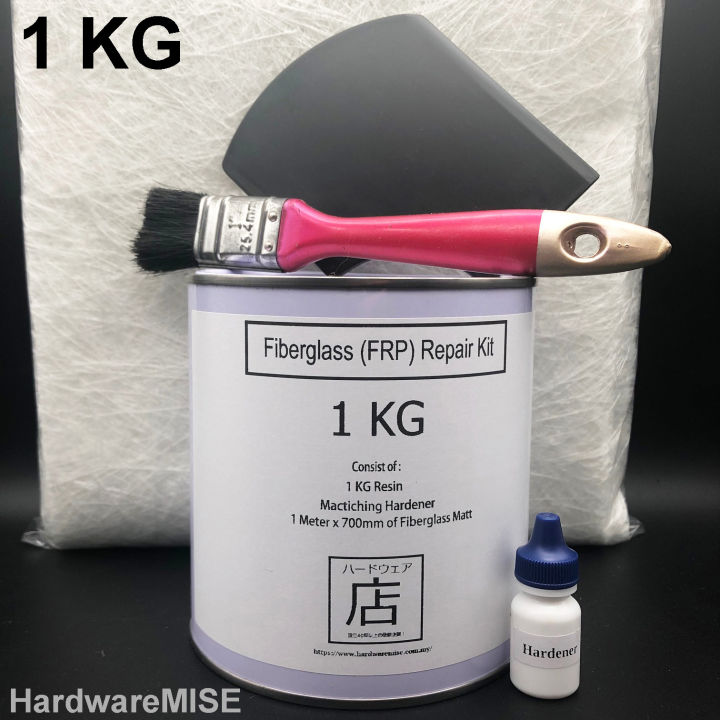 FRP Fiberglass Repair Kit For Fibreglass Boat Tank Cooling Tower 1KG ...