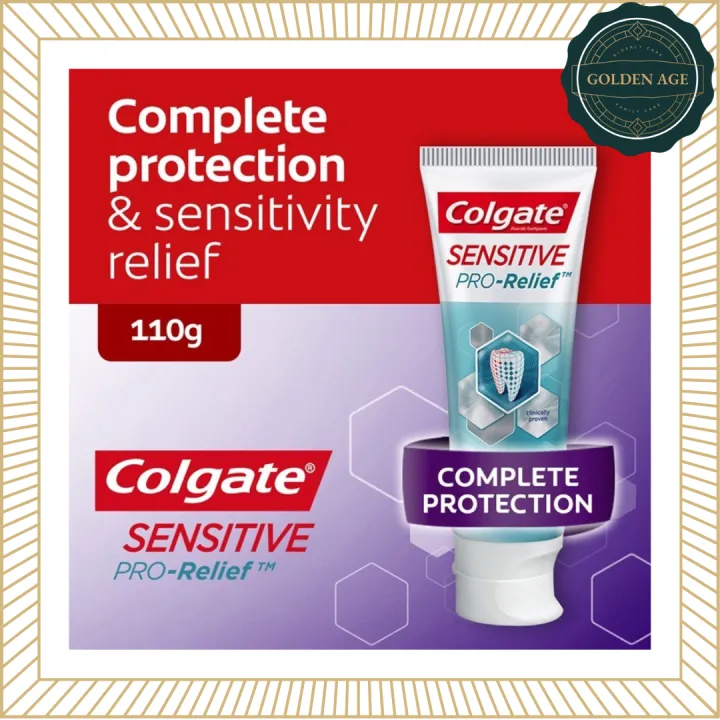 Colgate Sensitive Pro Relief Complete Protection Toothpaste 110g (Exp ...