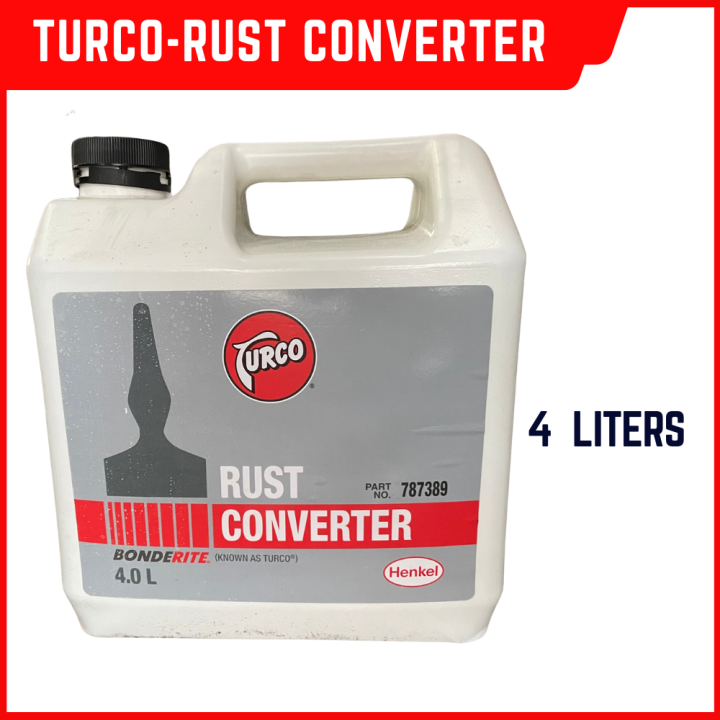 Turco Rust Converter 1 Gallon (RCG) | Lazada PH