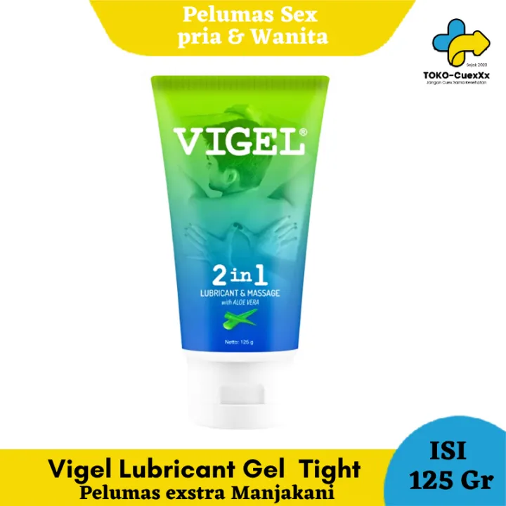 Vigel Lubricant & Massage Gel 2 in1 Isi 125 gr Pelumas Ms V | Lazada ...