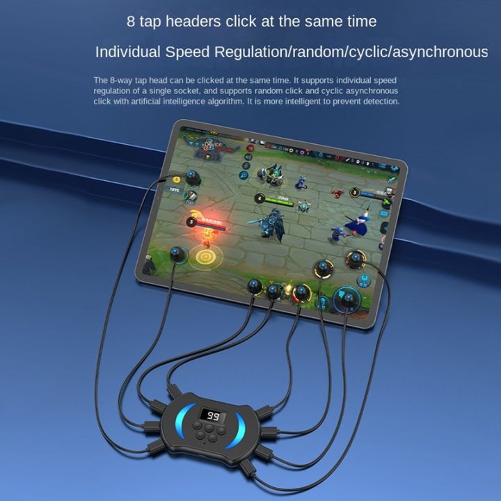 Screen Auto Clicker Adjustable Connection Physical Simulation Finger ...