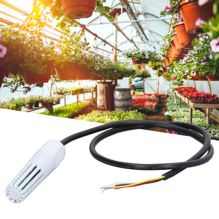 Air Temperature and Humidity Sensor RS485 Output Temperature Humidity ...