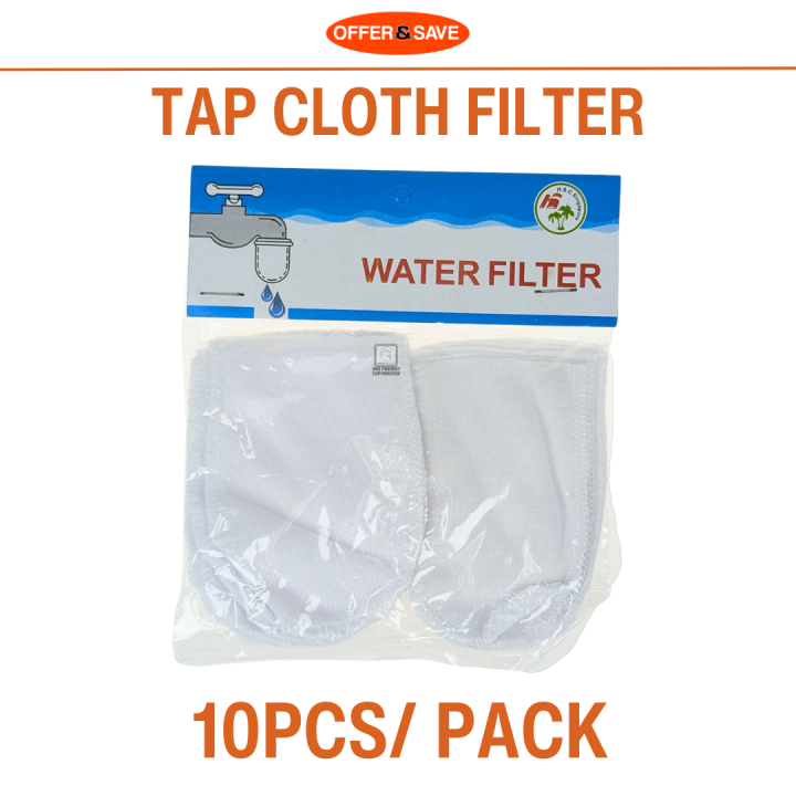 ONS Cloth Water Filter For Tap / Tap Filter / Cloth Filter 10pcs/pkt ...