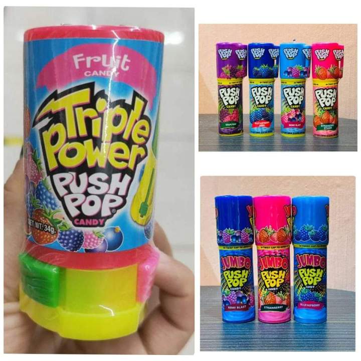 Assorted Push Pop Fruit Candy ️ | Lazada PH