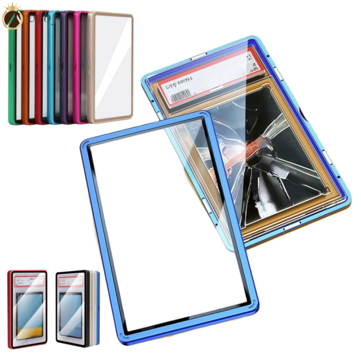 VFBF โปร่งใส ตัวป้องกันการ์ดเกรด PSA/CGC โครงอลูมิเนียม ป้องกันรังสี ...