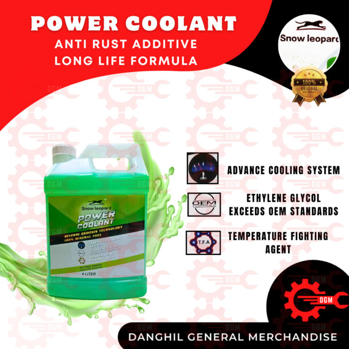 SNOW LEOPARD Power Coolant Anti-Rust Additive Long-life Formula | Lazada PH