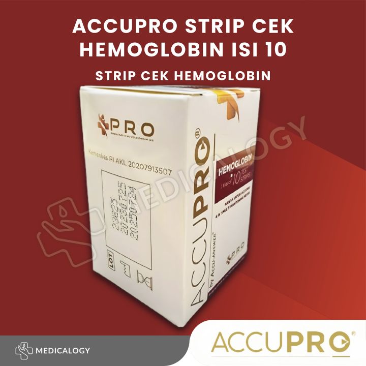 AccuPRO Strip Cek Hemoglobin / Accu PRO HB 10 Strip | Lazada Indonesia