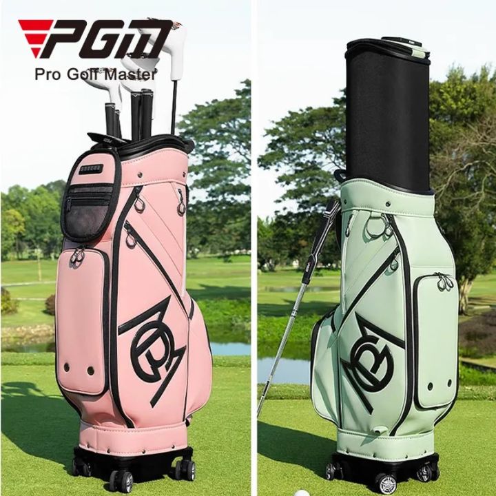 Pgm Golf ถ งกอล ฟแบบม ล อ 5 8kg Pgm Qb153 Golf Standard Ball Bags