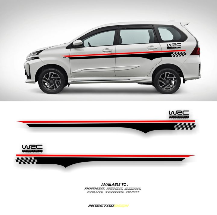 Stiker Mobil Cutting Sticker Lis Variasi decal avanza xenia innova ...