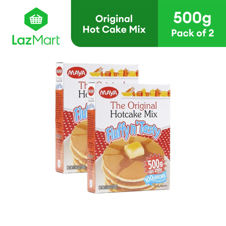 Maya Original Hotcake Mix 500g - Pack of 2 | Lazada PH