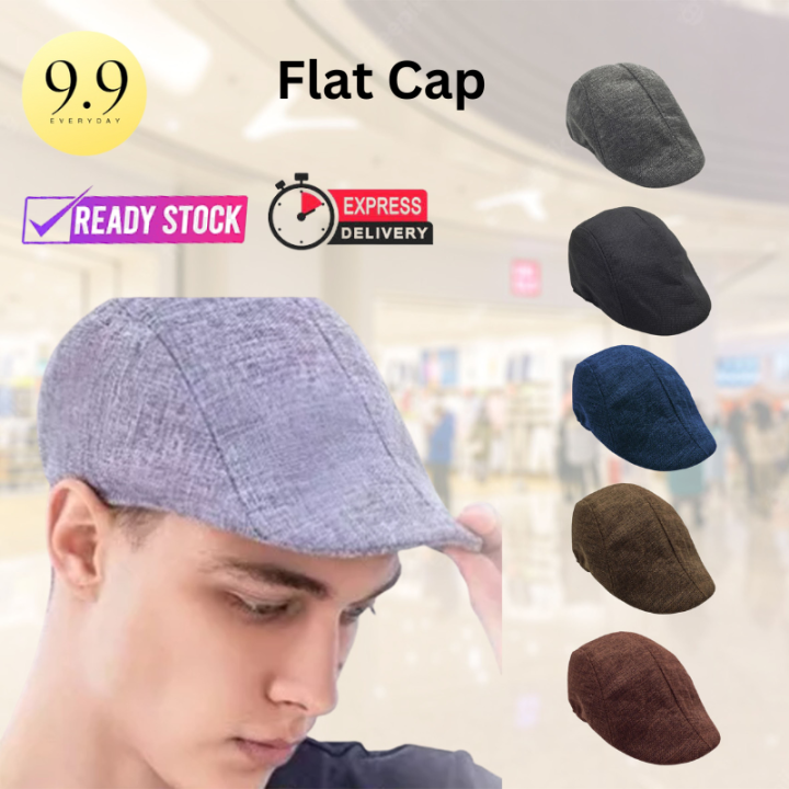 Flat Cap Beret Hat Men Man Gatsby Caps Newsboy Berets Travel Outdoor ...