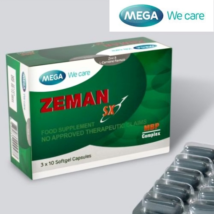 Zeman ZMA Powder Soft-Gelatin 1 Box 30 Capsules | Lazada PH