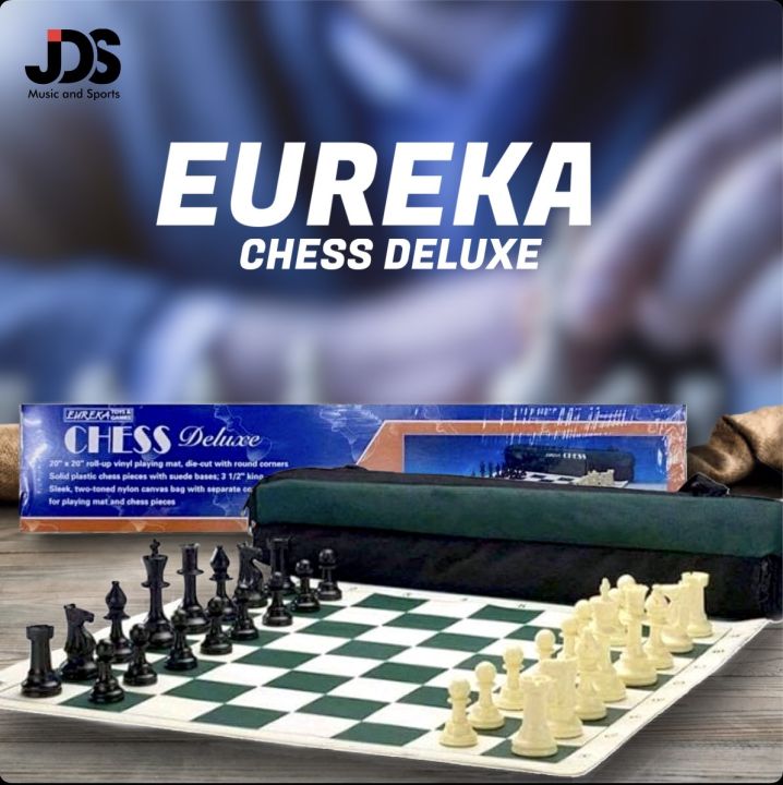 Authentic Eureka Chess Vinyl Mat Chess Set | Lazada PH