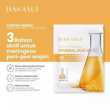 MASKER HANASUI MUD MASK (JAPANESE FLOWER, ASIAN HERITAGE, KOREAN HERBAL ...