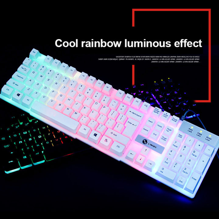 【Local shipped】Zskiller TX300 Colorful LED Backlight Ergonomic ...