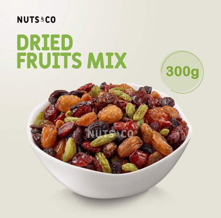 Nuts & Co Dried Fruit Mix 300g (Freshly Mix in Malaysia) 混合干果 | Lazada