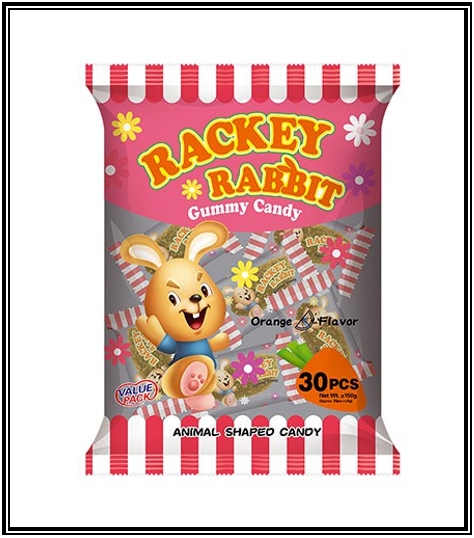 Rackey Rabbit Gummy Candy 30pcs | Lazada PH