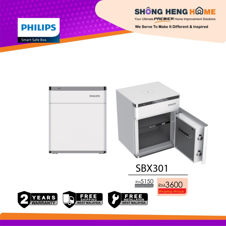 PHILIPS Smart Safe Box 3000 SERIES- SBX301 | Lazada