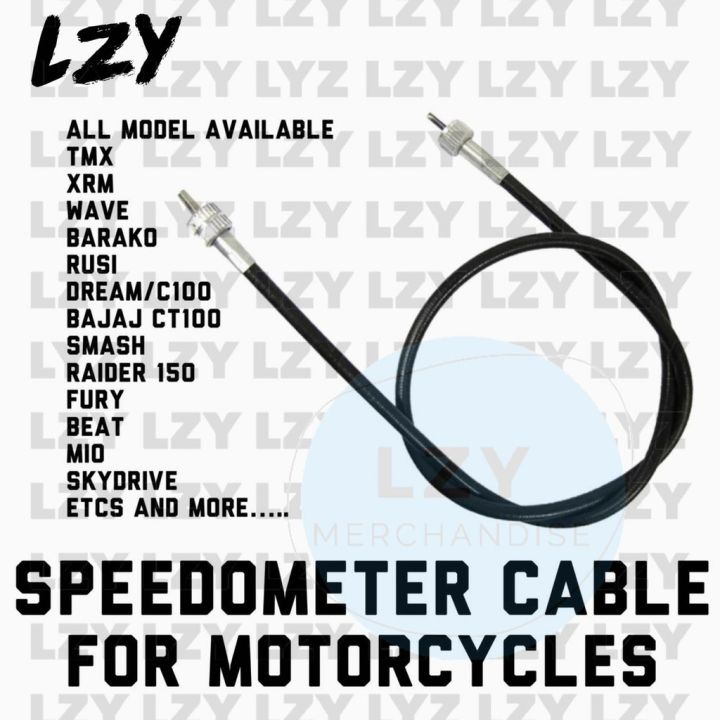 LZY Speedometer Cable TMX XRM BARAKO WAVE BAJAJ MIO RUSI SKYDRIVE BEAT ...