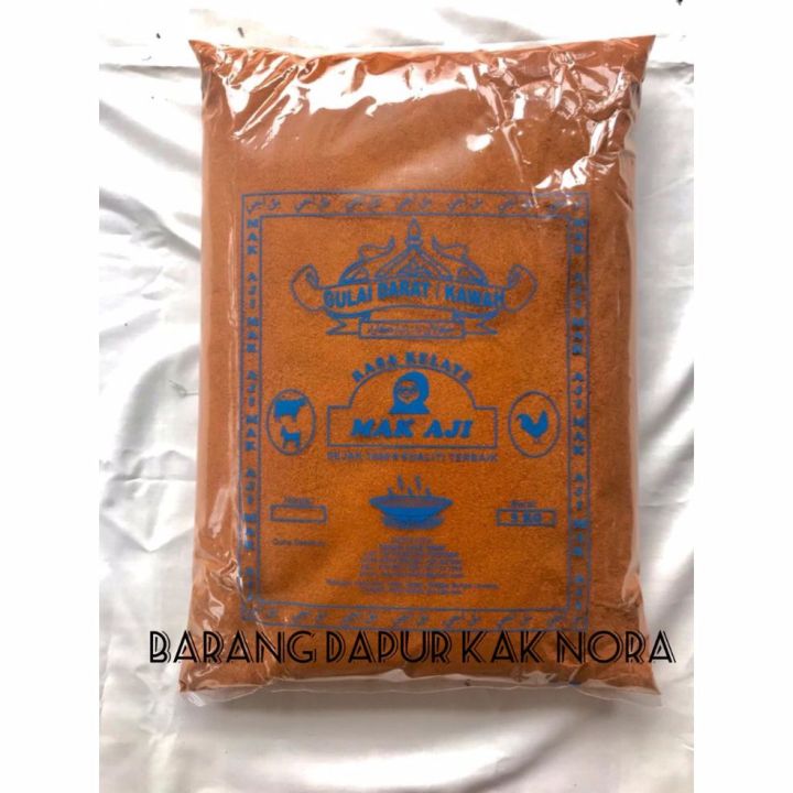 Rempah Gulai Darat/ Kawah Mak Aji (500g) | Lazada