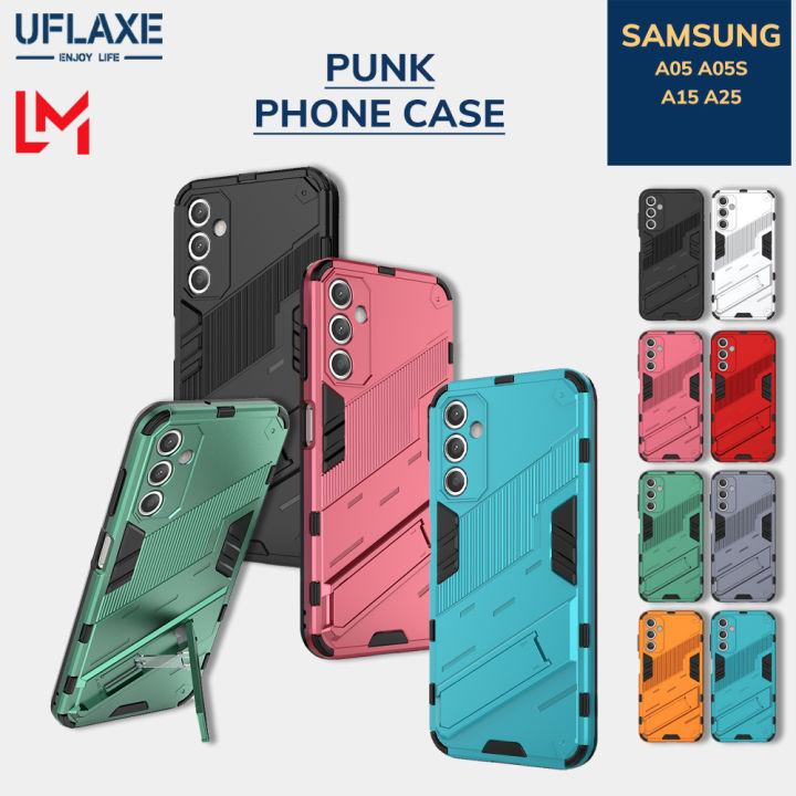 Shockproof Hard Case for Samsung Galaxy A05 A05S A15 A25 5G Case Full Protection Back Cover Punk ...
