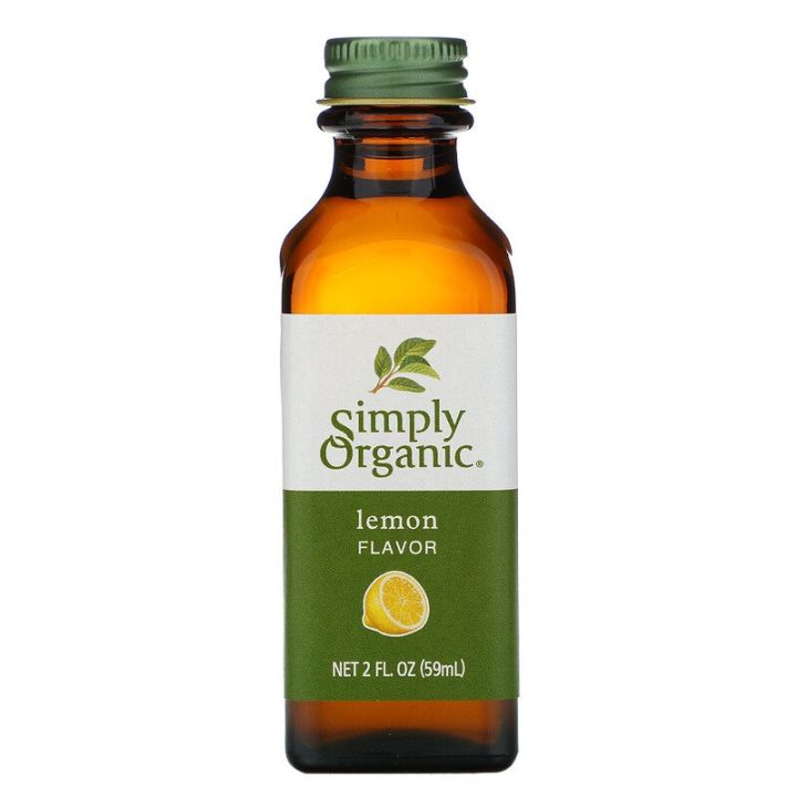 [PRE-ORDER] Simply Organic, Lemon Flavor, (59 ml) | Lazada
