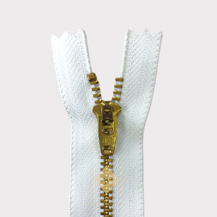 YKK Closed-End Semi-Auto Lock Metal Zipper 4" / YKK Zip Jeans 4" | Lazada