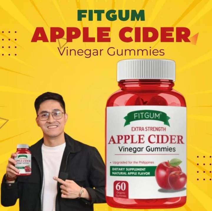 FITGUM APPLE CIDER VINEGAR GUMMIES | Lazada PH