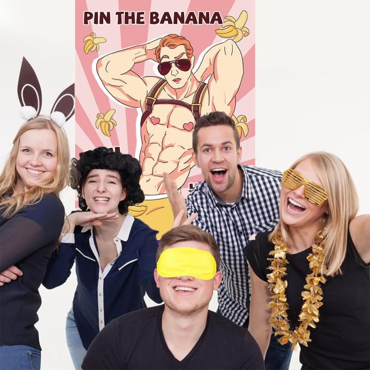 Bridal Shower Games Bachelorette Party Games Funny Party Game - Pin The ...