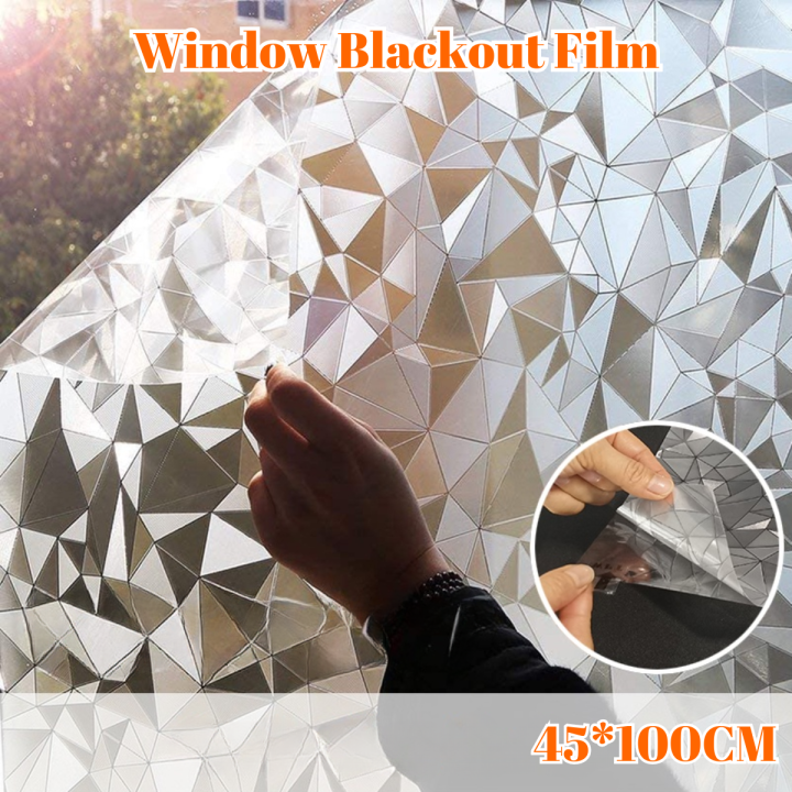 Window Blackout Sticker Film Privacy Window Sticker Frosted Film ...