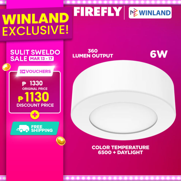 Firefly by Winland Basic Series LED Surface Durable Aluminum Slim Frame ...